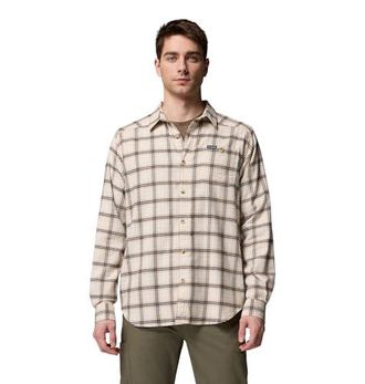 Columbia Cornell Woods Chemise &agrave; Manches Longues en Flanelle pour Homme Motif Carreaux Craie Taille L