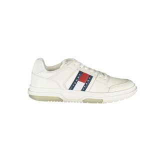 Tommy Hilfiger Leather Sneaker - - Shoes - Herren - Wei&szlig; - 45 EU