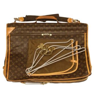 Louis Vuitton Sac de voyage en toile Pre-owned - Femme - Pre-owned - Brun - Taille: ONE Size