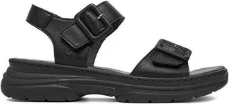 Rieker Sandalen 66680-00 Schwarz