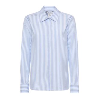 Max Mara Damen, Blusen & Hemden, Blau, MGr&ouml;&szlig;e