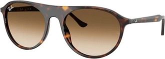 Ray-Ban unisex, Accessoires, Brun, Taille: 59 MM Lunettes de soleil carrées