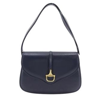 Gucci Pre-owned Leder Schultertasche - - Pre-owned - Damen - Blau - ONE SIZE
