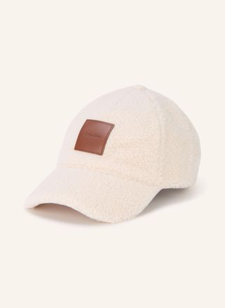 Calvin Klein Teddyfell-Cap weiss