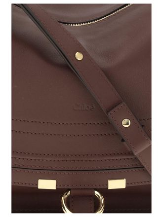 Chlo&eacute; Marcie Shoulder Bag - Brown
