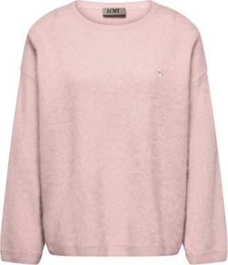 LeComte Rundhals-Strickware - - Knitwear - Damen - Rosa - S
