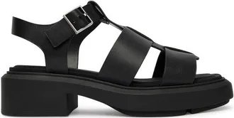 Calvin Klein Sandalen Chunky Sandal Fisherm Lth HW0HW02904 Schwarz