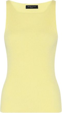 Bruuns Bazaar Femme, Tops, Jaune, Taille: 36 FR Anemone Glady Knit Top