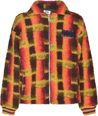 GCDS Manteau Au Genou - Multicolore