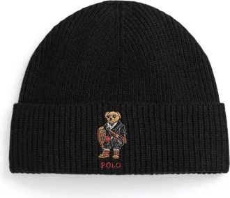 Polo Ralph Lauren Homme, Accessoires, Noir, Taille: ONE Size Kapa Beanie