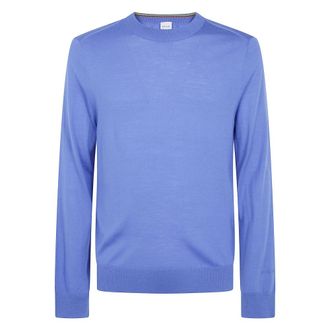 Paul Smith Rundhals-Pullover - - Knitwear - Herren - Blau - 2XL
