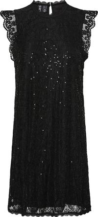 Pieces Pcolline Sl Lace Sequins Dress Noos