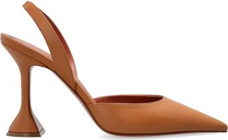 Amina Muaddi Femme, Chaussures, Beige, Taille: 41 EU Holli Sling 95