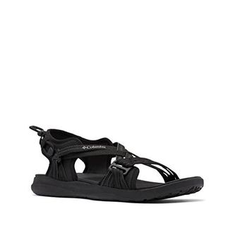Columbia Sandal Sandales De Randonnée Et Trekking pour Femme, Noir (Black x Ti Grey Steel), 38 EU