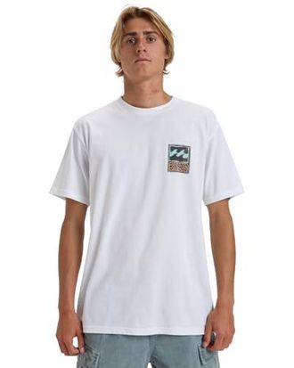 Billabong Billabong T-Shirt Manche Courtes Stamp SS Blanc L
