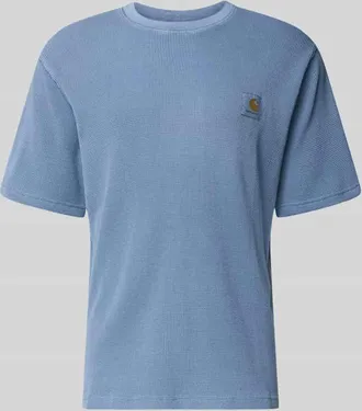 Carhartt Work in Progress T-Shirt mit Strukturmuster Modell Nelson