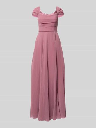 Laona Abendkleid mit Carmen-Ausschnitt