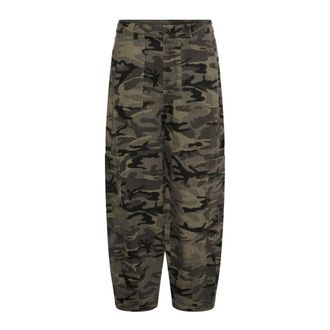 Kaffe Weite Hosen - - Trousers - Damen - Mehrfarbig - L