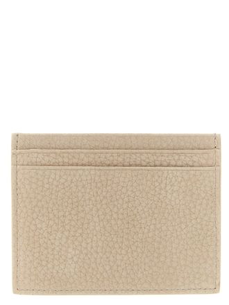 Christian Louboutin Mens Beige Calfskin Cardholder Accessory