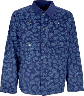 The Hundreds Homme, Vestes, Bleu, Taille: M Paisley Jacket