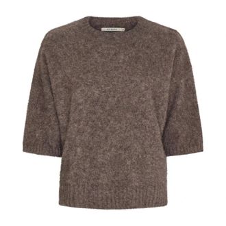 BTF-CPH Carrie Yak Pullover - - Knitwear - Damen - Braun - L