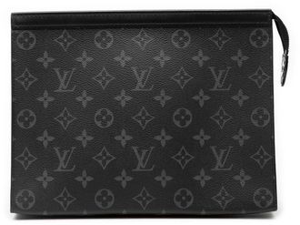 Louis Vuitton Clutches - Monogram Eclipse Pochette Voyage MM - Gr. unisize - in Schwarz - f&uuml;r Damen