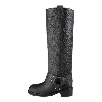 L37 Hohe Stiefel - - Shoes - Damen - Schwarzk - 36 EU