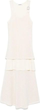 Wales Bonner Wales Bonner, Femme, Robes, Beige, Taille: 38 FR Serenity Dress