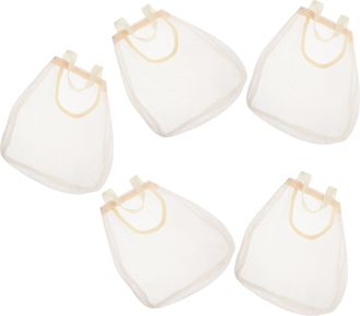 Cabilock 5 Stück Aufbewahrungstasche Für Die Küche Große -Taschen Für Kartoffel Wiederverwendbare Netzfrüchte -Taschen Zwiebel-aufbewahrungsbeutel Zum Aufhänge