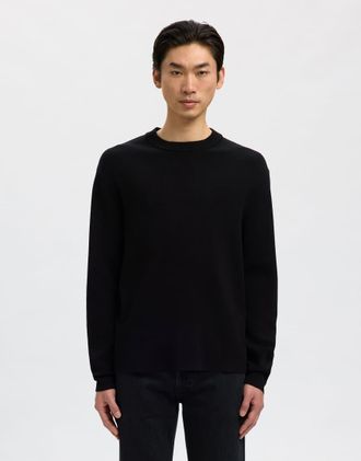 Selected Pull &agrave; enfiler - Noir