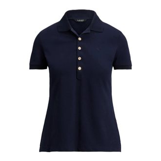 Ralph Lauren Polo Manches Courtes - Femme - Tops - Bleu - Taille: 40 FR