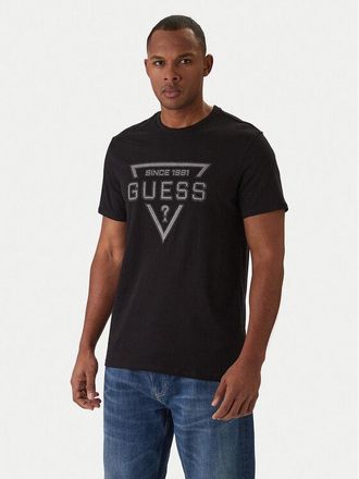 Guess T-Shirt M6RI09 I3Z14 Schwarz Regular Fit