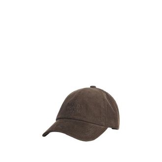 Maison Kitsun&eacute; Casquette c&ocirc;tel&eacute; en coton