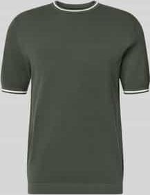 Christian Berg Regular Fit T-Shirt in Strick-Optik
