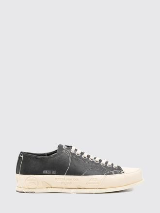 Premiata Vincent Low-Top-Sneakers aus Kalbsleder mit Gummikappe