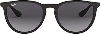 Ray-Ban Lunettes De Soleil - RB4171 - Erika - Mixte - Noir (622/8G) - 54 mm