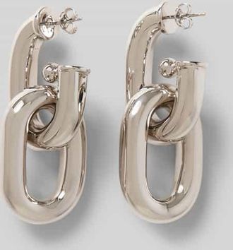 Paco Rabanne Ohrstecker in metallic