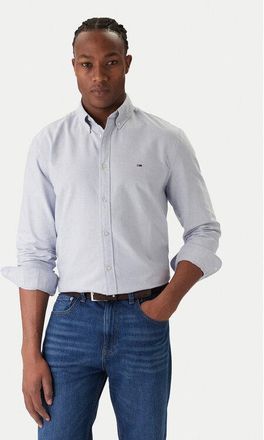 Tommy Jeans Hemd Oxford DM0DM22836 Blau Regular Fit