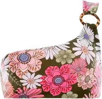 Agua Bendita Femme, Maillots de bain, Vert, Taille: 38 FR Lucille Thoughts Haut de Bikini