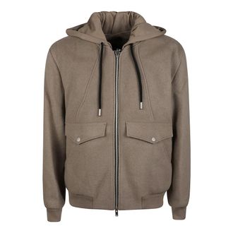 Moose Knuckles Elington Bomber Jacket - - Sweatshirts & Hoodies - Herren - Braun - L