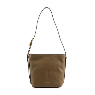 Michael Kors Sac seau &agrave; d&eacute;tail chaine en cuir grain&eacute;