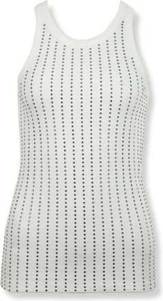 The Attico Femme, Tops, Blanc, Taille: 40 FR D&eacute;bardeur