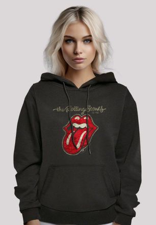 F4NT4STIC Kapuzenpullover The Rolling Stones Plastered Tongue Washed Premium Qualität