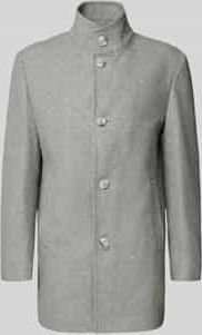 Strellson Regular Fit Wollmantel mit Stehkragen Modell FINCHLEY