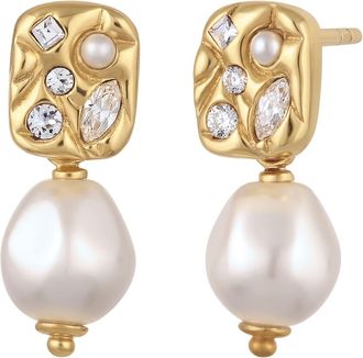 Elli Ohrringe Vintage Pearl