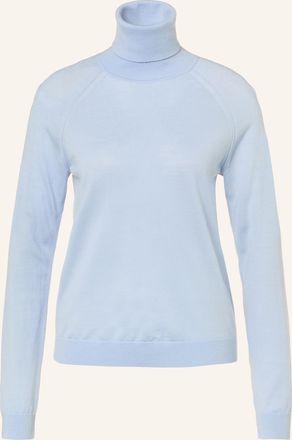 HUGO BOSS Rollkragenpullover Frizani blau