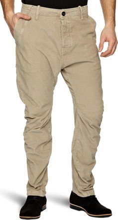 G-Star Herren 3301 Low Tapered Hose, D&uuml;ne (Dune), 32W / 32L