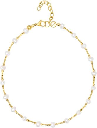 Nialaya Femme, Accessoires, Jaune, Taille: 3Xs/2Xs Amalfi Pearl Choker