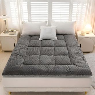 Generic Dicke Doppelmatratze und Boden-Isomatte - gro&szlig;e, kompakte, Faltbare, superweiche, leicht aufrollbare Tatami-Matte f&uuml;r Outdoor-Abenteuer, Wohnmobilreis