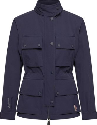 Moncler Moncler Mathes 2-in-1 Field Jacket, Women, Blue, Size: 00